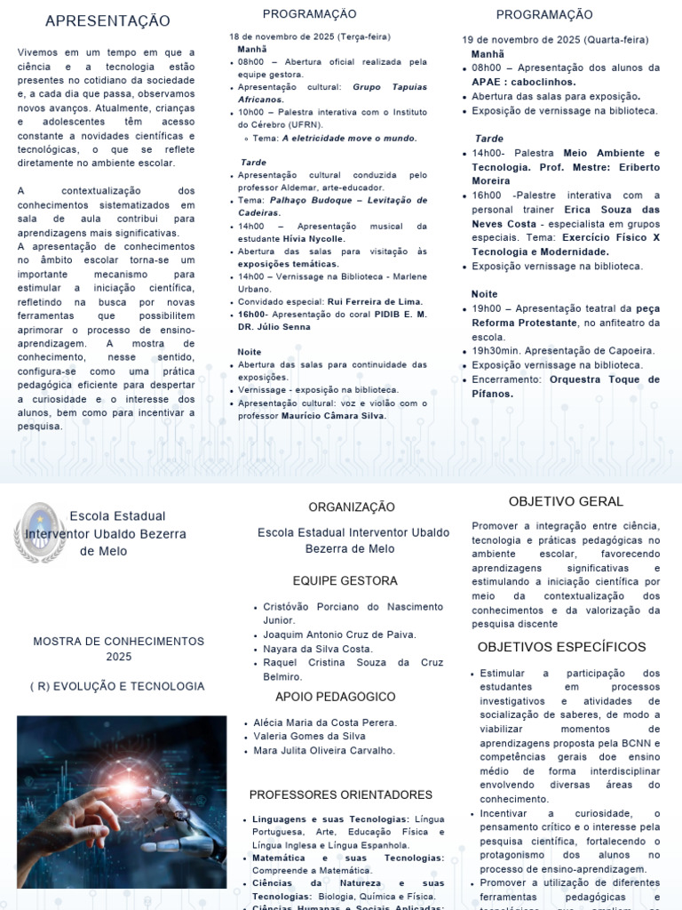 Azul Escuro e Dourado Funeral Brochura (5) | PDF | Pedagogia | Science