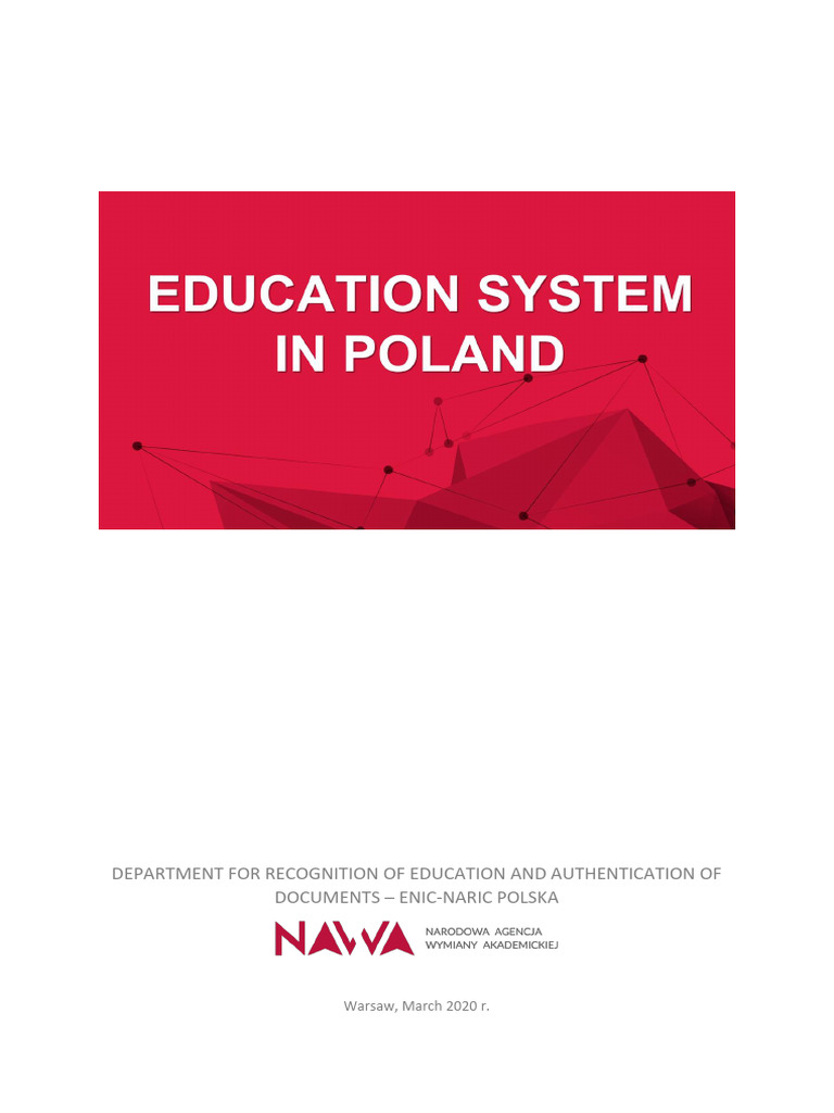 Education System Poland NAWA 2020-08-14 3 1 | PDF | Vocational ...