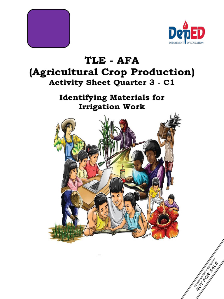 TLE10_AFA_ACP_Q3_W1_LAS1_v3 | PDF | Irrigation | Learning