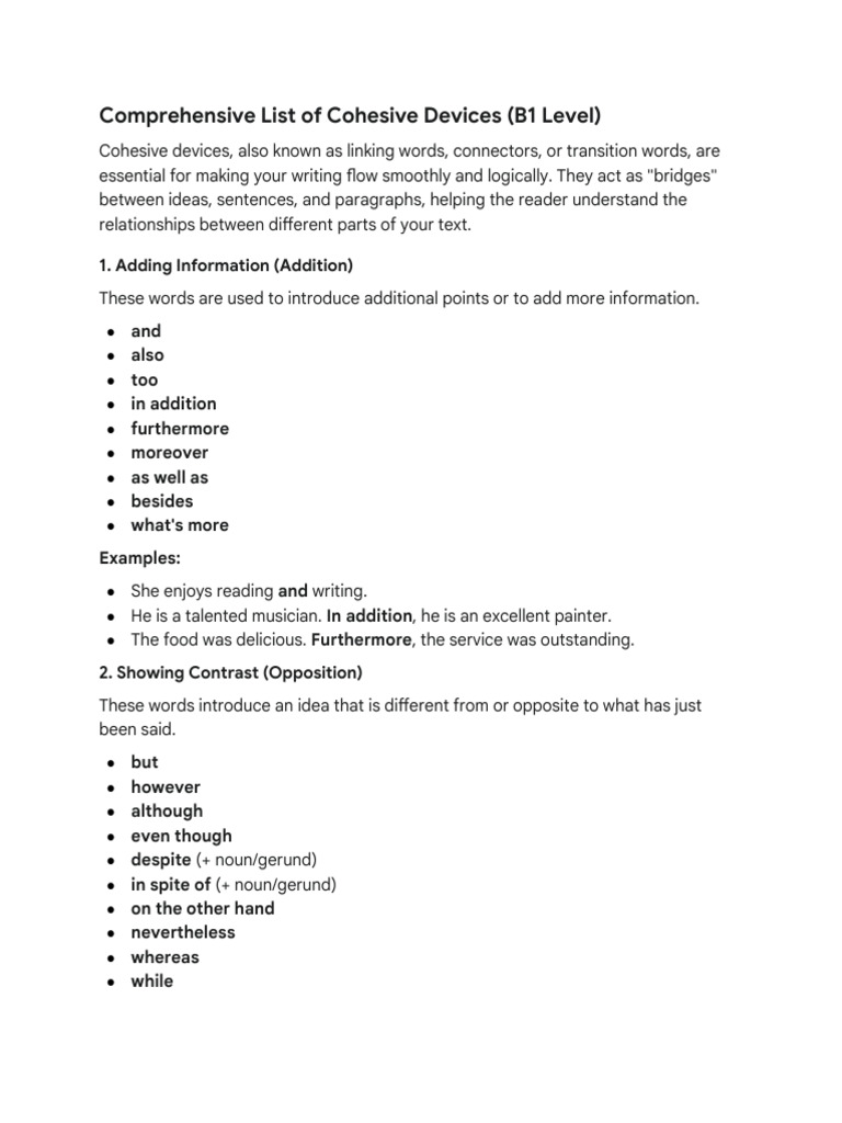 Cohesive Device | PDF | Linguistics