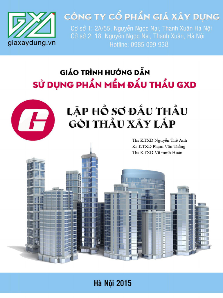 Huong Dan Lap Gia Thau 1 Goi Thau Hoan Chinh | PDF