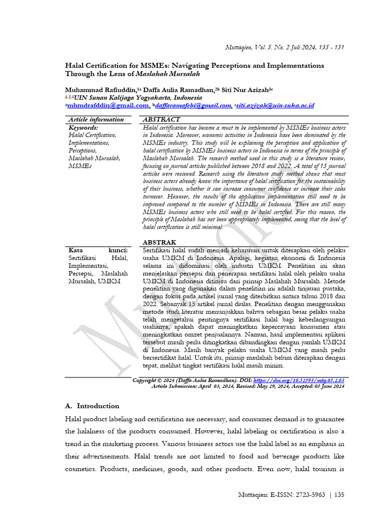 Rafi'Uddin | PDF | Certification | Sharia