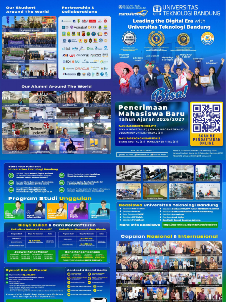 Brosur PMB Utb 2026 | PDF