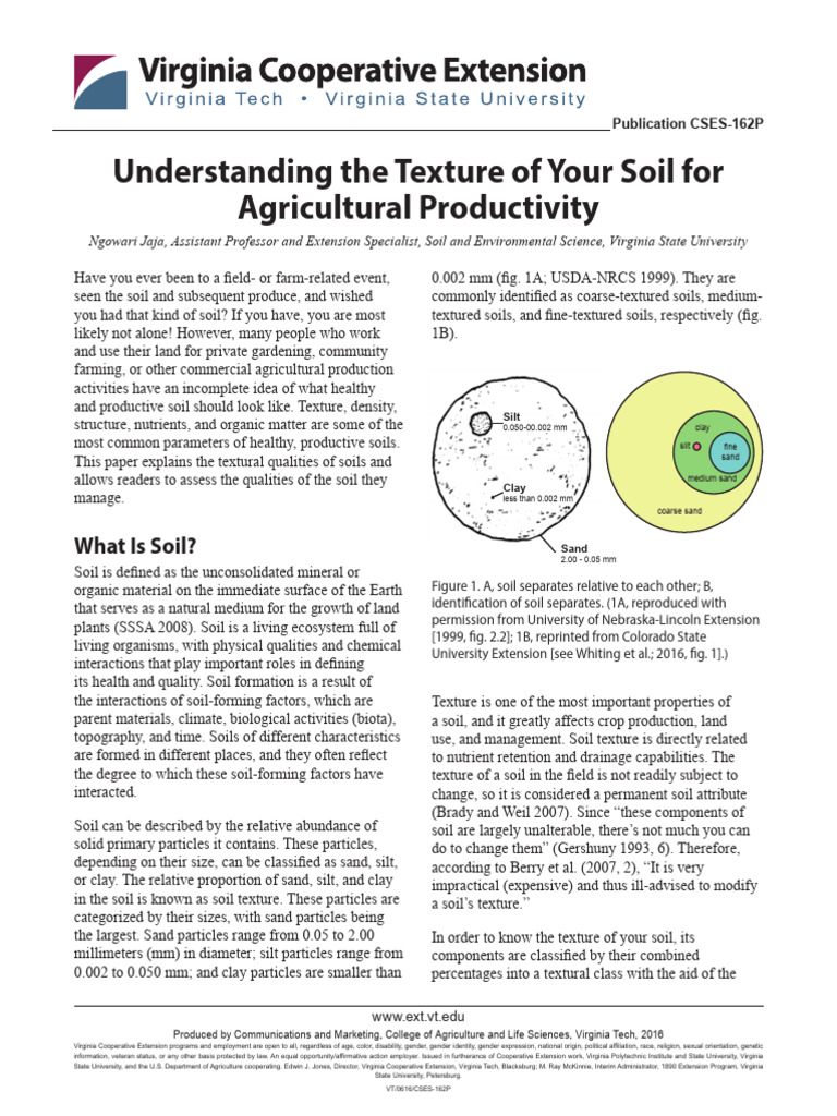 CSES-162 | PDF | Loam | Soil