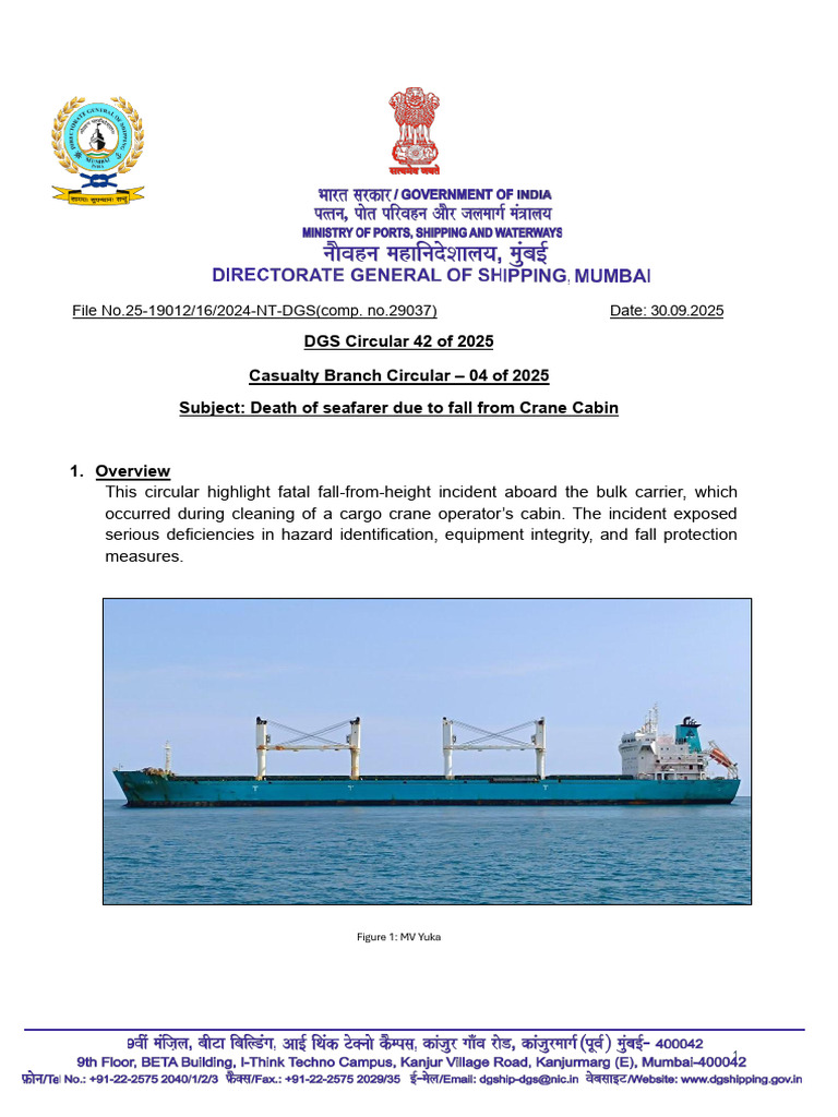 202509300251230497344DGSCircular-MVYuka-04of2025 | PDF | Occupational ...