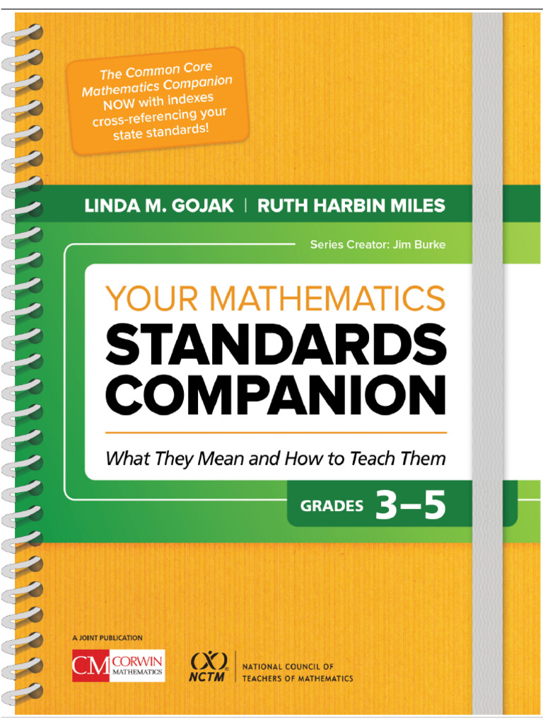 Your Mathematics Standards Companion, Grades 3-5_ What They -- Linda M ...