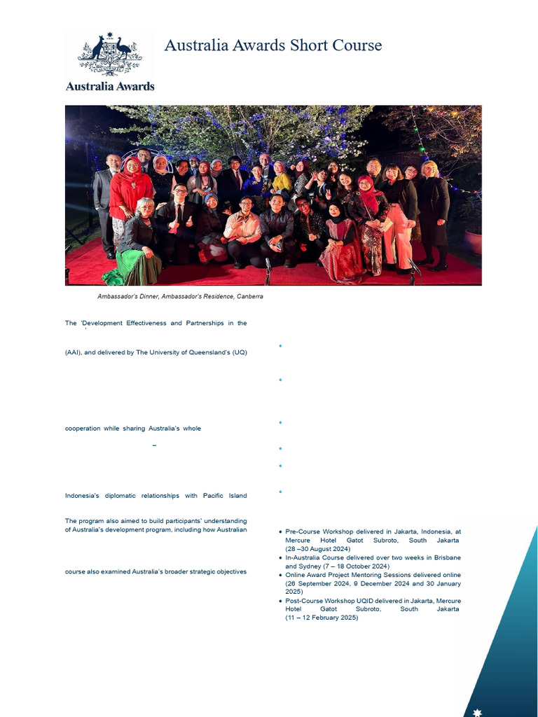 AAI Development Effectiveness and Partnerships in the Pacific Brochure 250402 | PDF ...