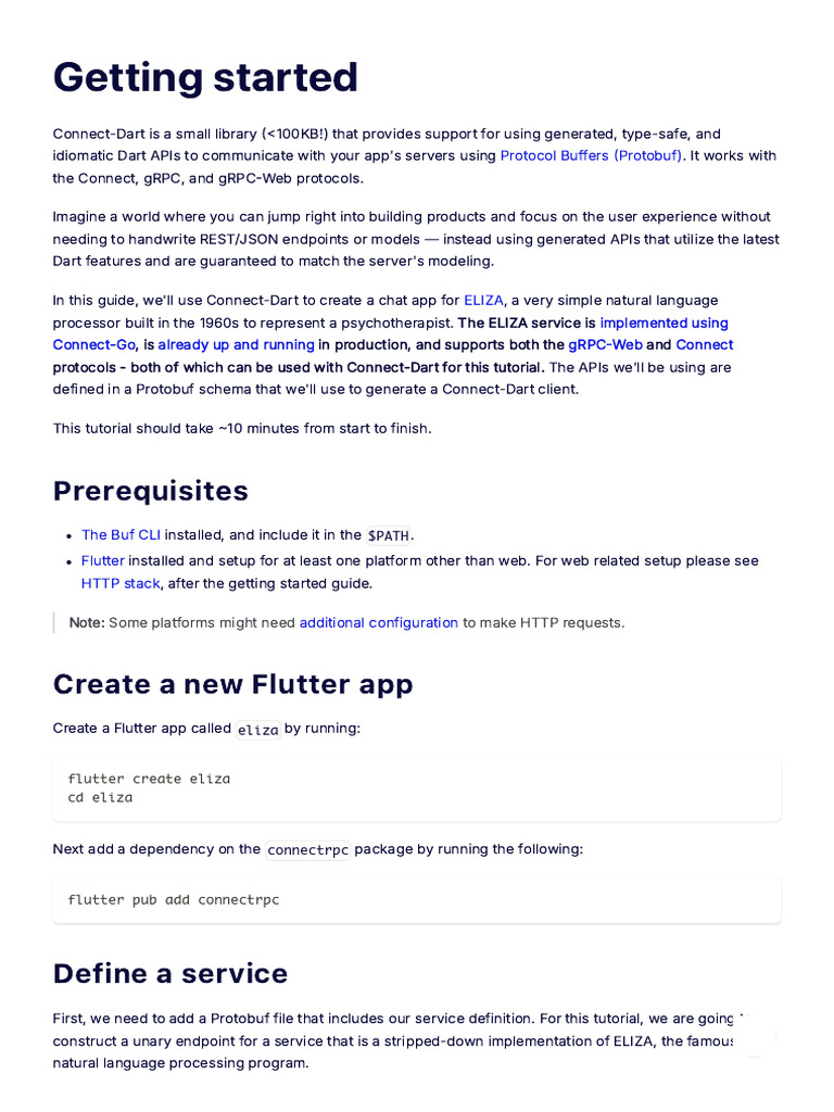 Getting Started - Connect | PDF