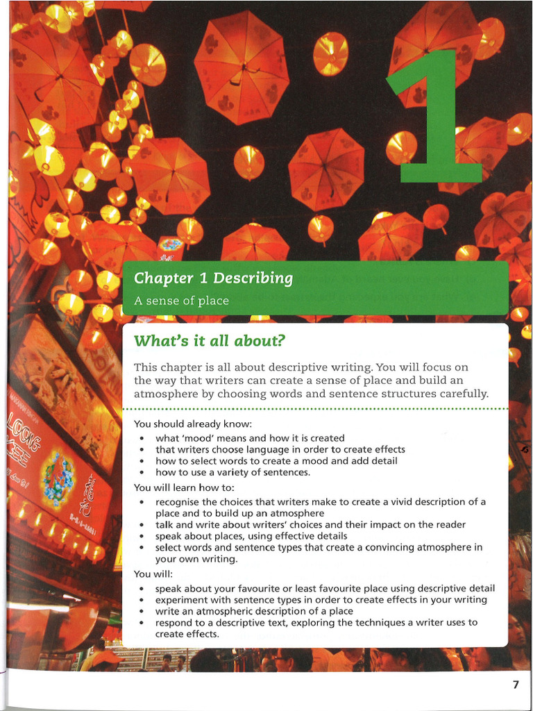 Chapter 1 Student's Book | PDF