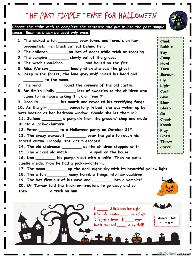 Past Simple Tense Practice | PDF