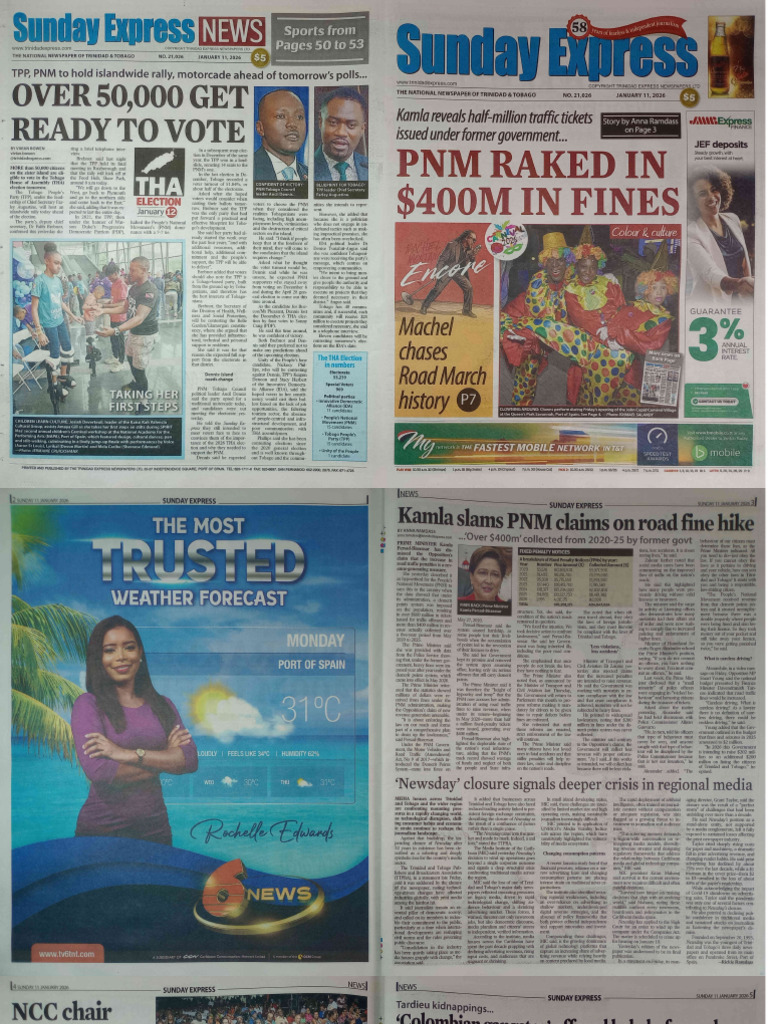 Sunday Express - January 11, 2026 | PDF