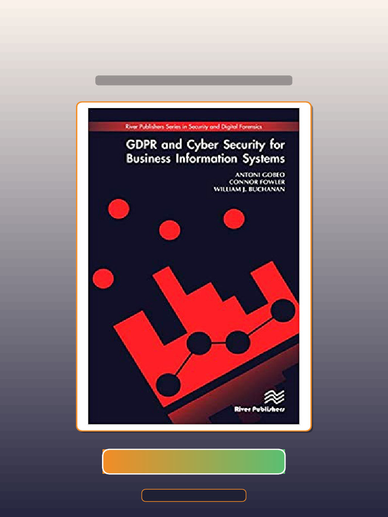 GDPR and Cyber Security for Business Information Systems by Antoni ...