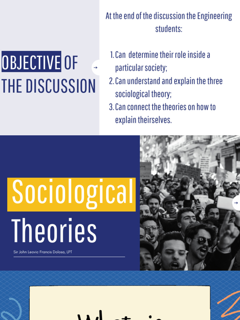 Sociological Theory (1) | PDF | Society | Sociology