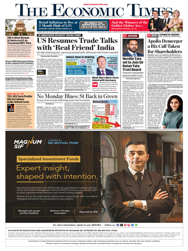 Delhi Economic News: Inflation & Trade | PDF | Investing