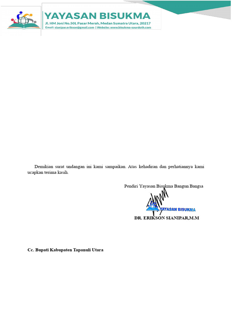 Undangan Pelatihan Relawan Dapur MBG | PDF