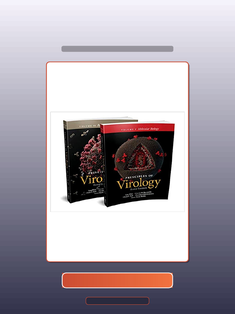 Principles of Virology ASM Books 5th Edition by Jane Flint Vincent R Racaniello Glenn F Rall ...