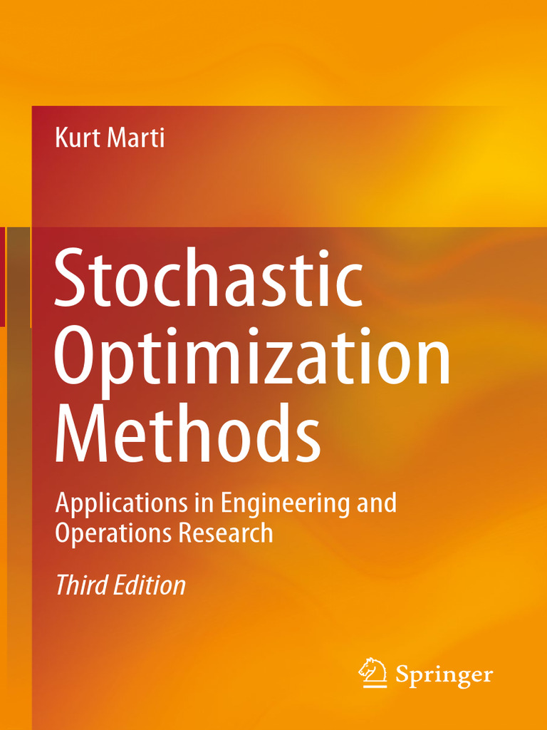 Stochastic Optimization Methods | PDF | Mathematical Optimization | Loss Function