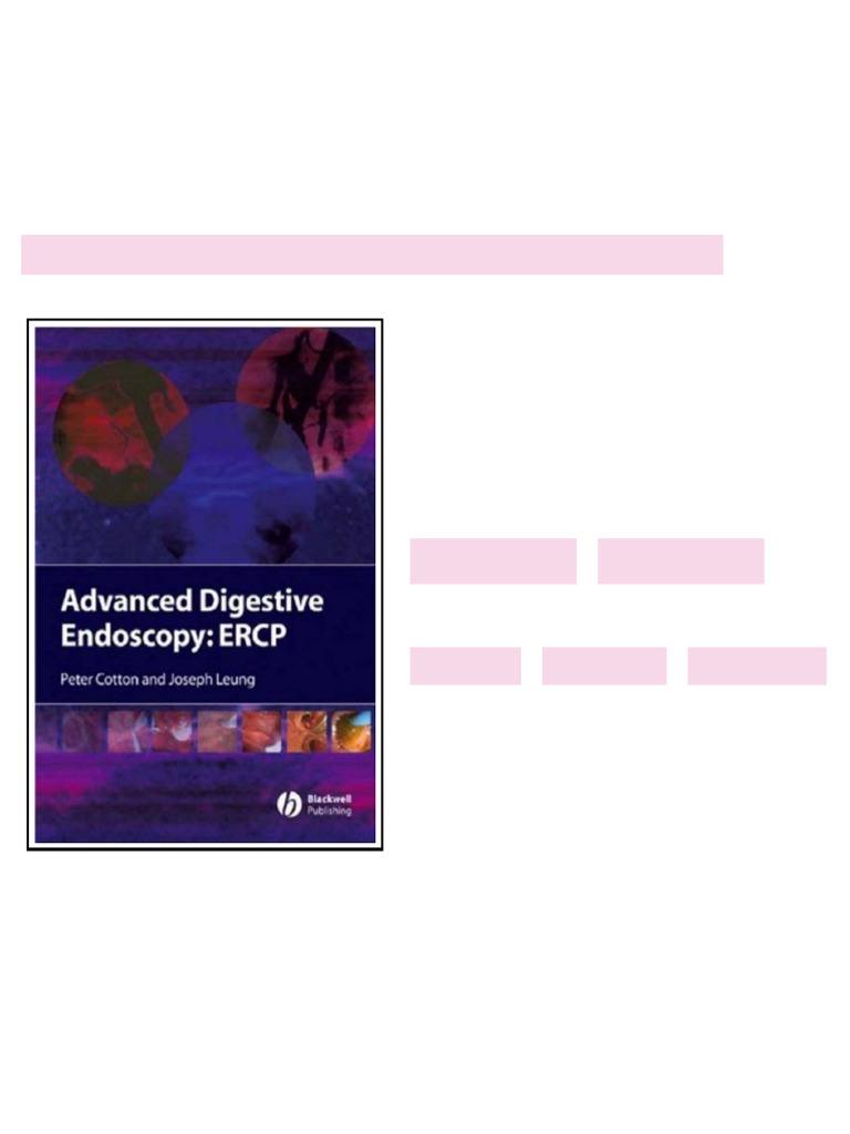 Advanced Digestive Endoscopy ERCP Wei Zhi download full chapters | PDF ...