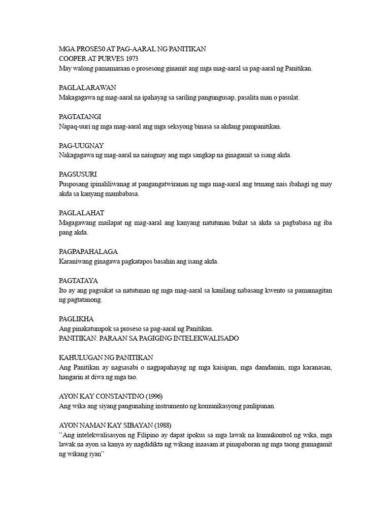 Written Report in Filipino | PDF