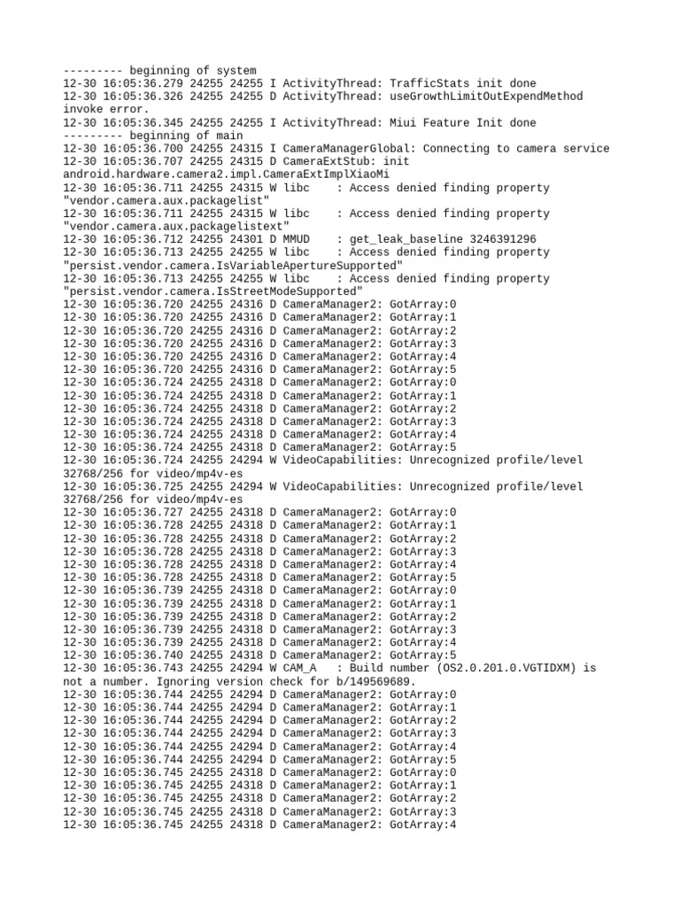 Log Cat 1767085536640 | PDF | Computing | Software