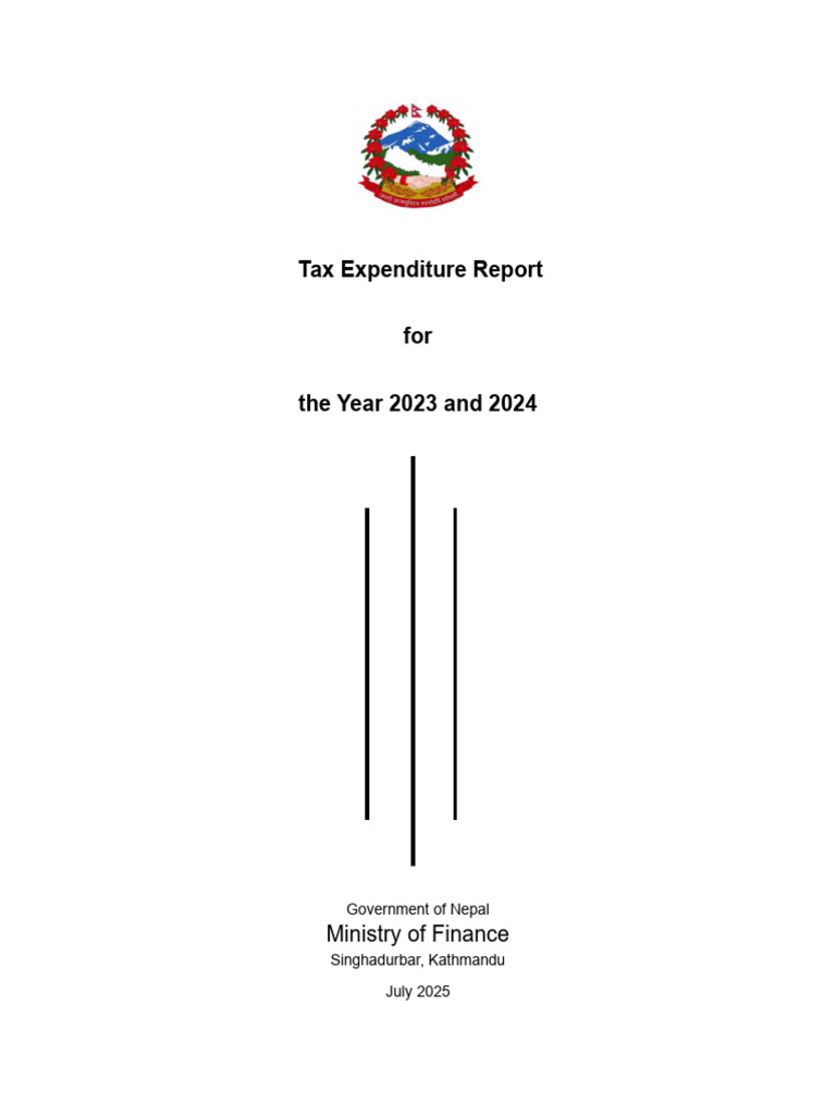 MOF Tax Expenditure Report - Final Draft_5c1tkhp | PDF | Taxes | Value ...