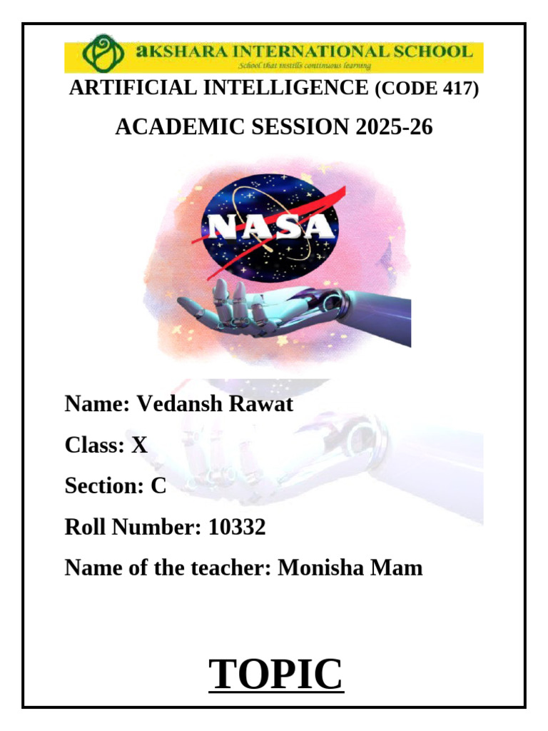 Ai Project | PDF | Exoplanet | Solar System