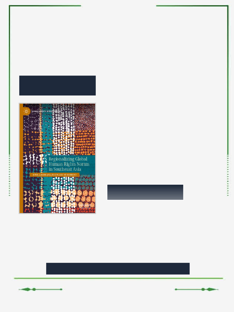 Regionalizing Global Human Rights Norms in Southeast Asia Dwi ...