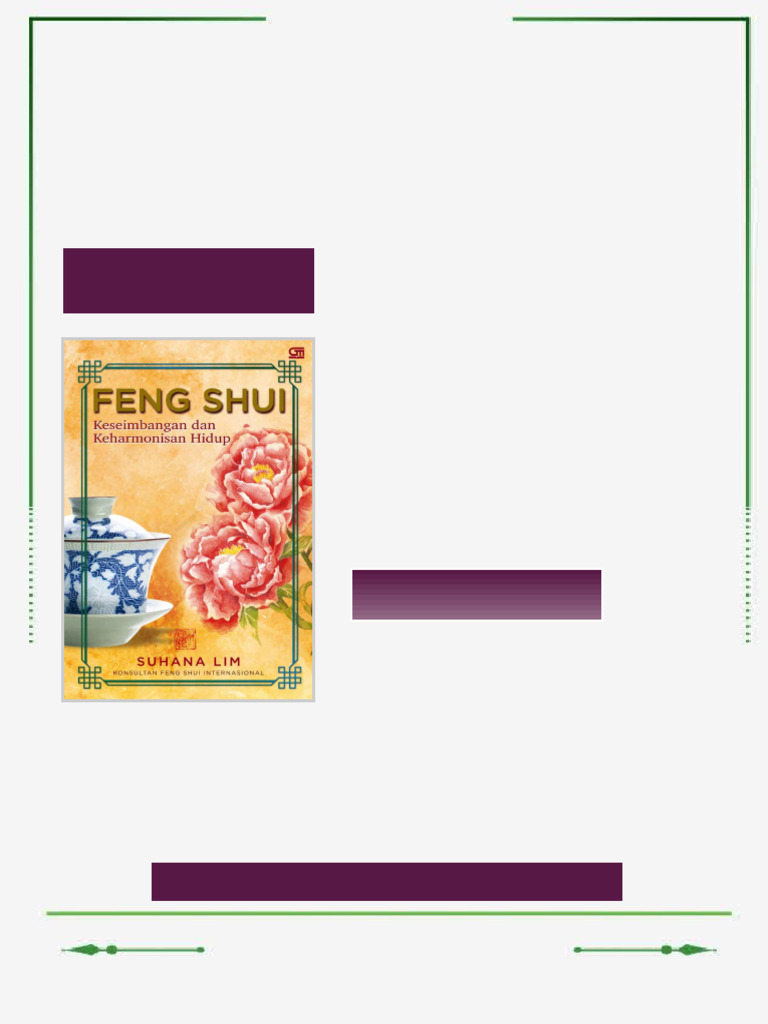Feng Shui Keseimbangan dan Keharmonisan Hidup Suhana Lim ebook improved ...