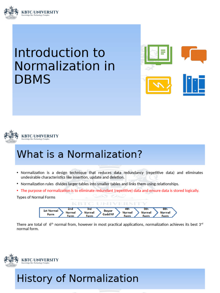 Normalization(Topic 4) | PDF | Databases | Data Management