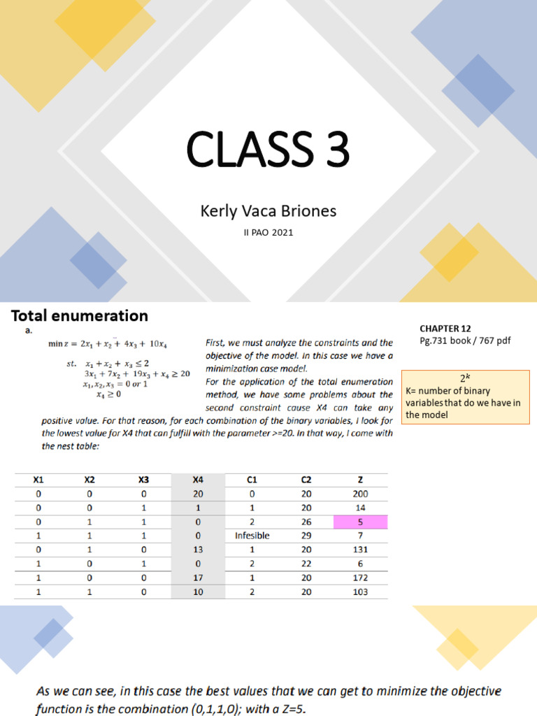 CLASS 3 | PDF