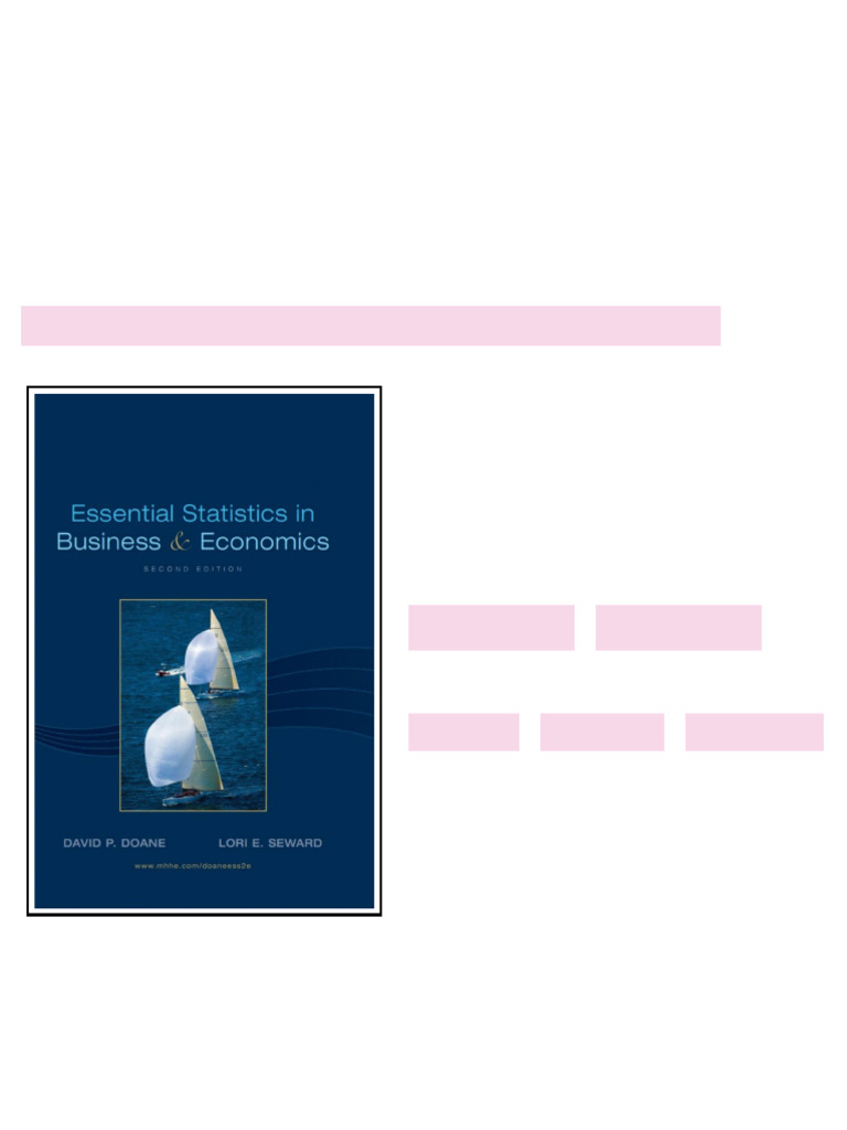 Essential Statistics in Business and Economics with Student Full Access ...