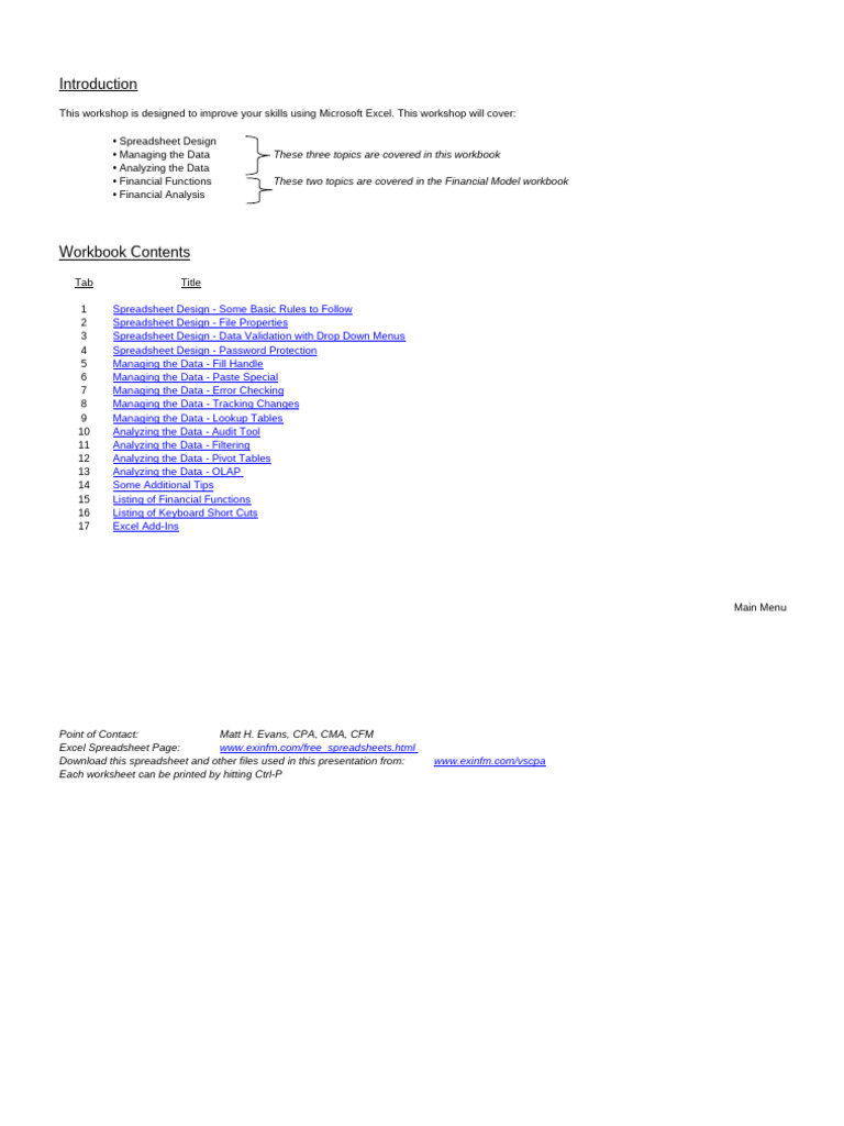 Presentation Workbook | PDF | Spreadsheet | Microsoft Excel