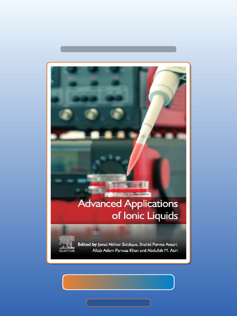 Test Bank for Advanced Applications of Ionic Liquids Jamal Akhter ...