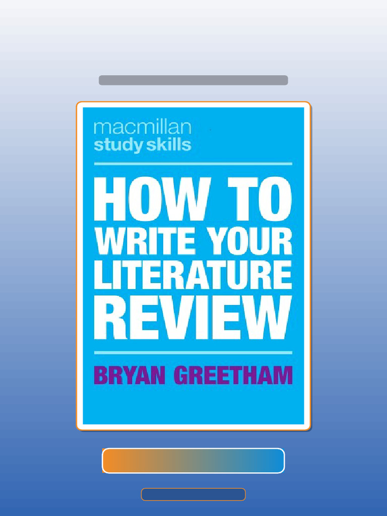 Test Bank for How to Write Your Literature Review 1st Edition Edition ...