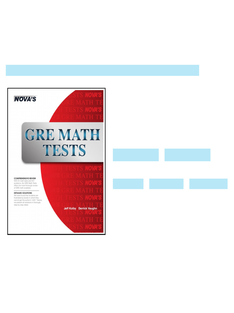GRE Math Prep Course full | PDF | Graduate Record Examinations | Mathematics