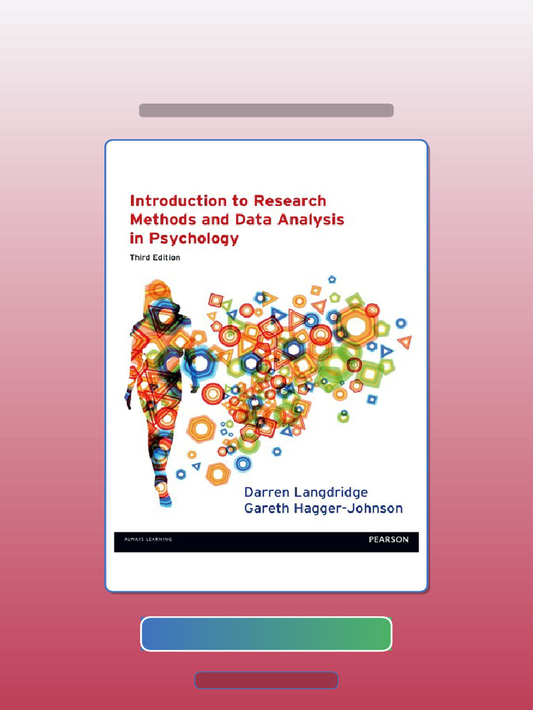 Test Bank for Introduction to Research Methods and Data Analysis in ...