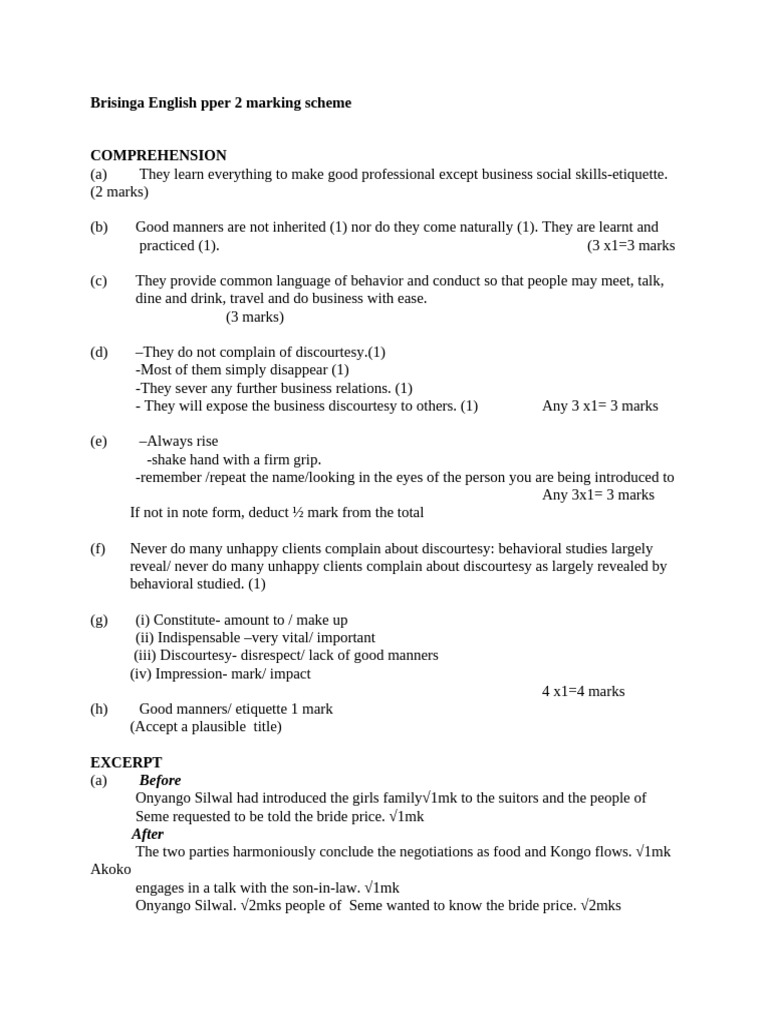 ENGLISH P2 | PDF