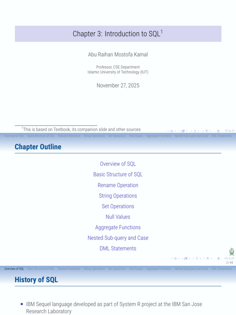 Chapter03_armk | PDF | Sql | Integer (Computer Science)