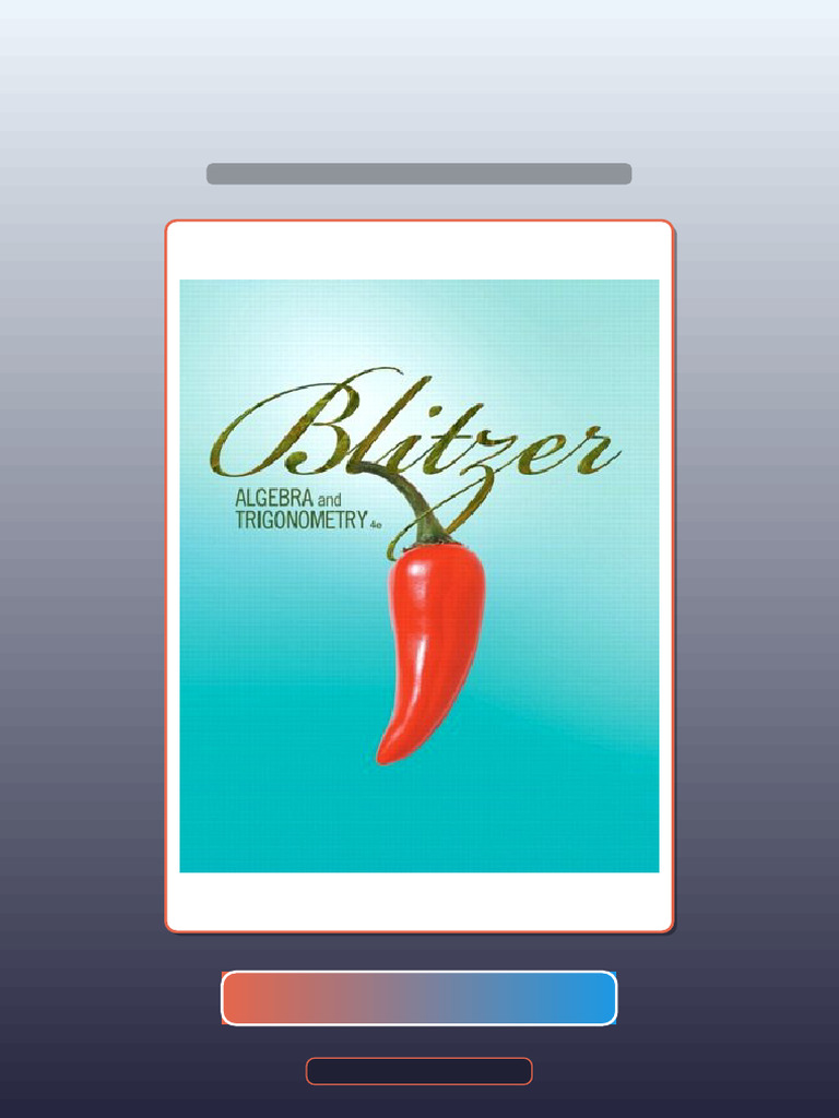 Test Bank for Algebra and Trigonometry 4th Edition | PDF | Equations ...