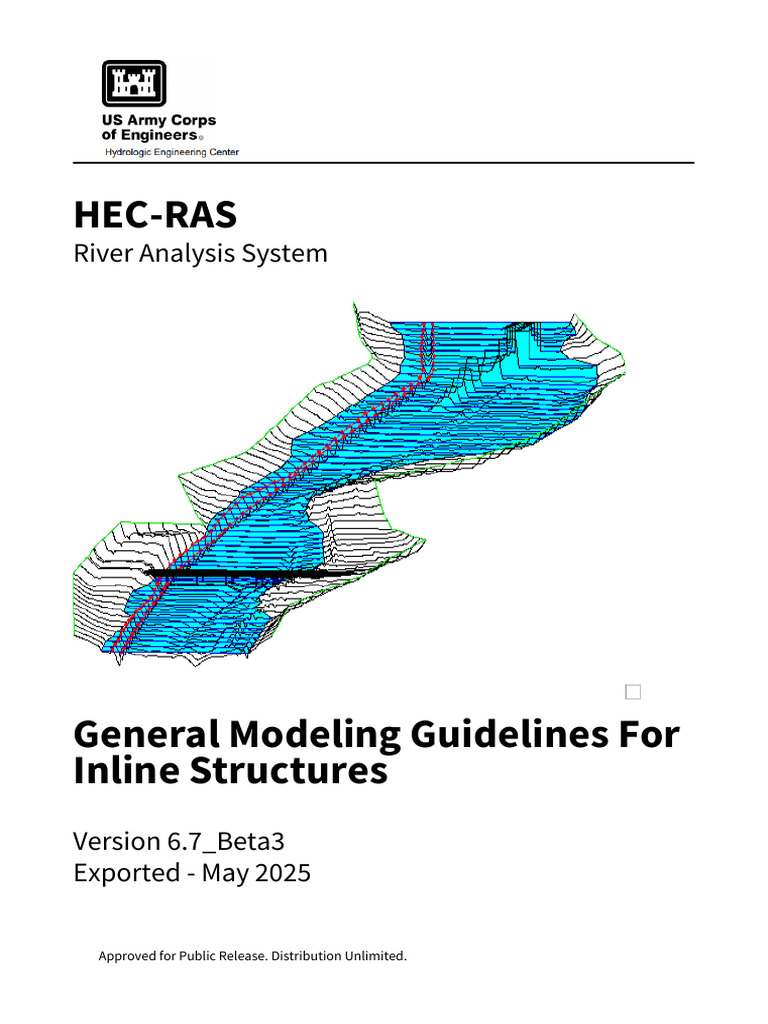 HEC-RAS Inline Structures Modeling Guide | PDF | Spillway ...