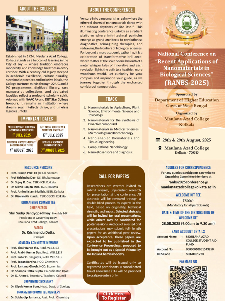 RANBS 2025 Trifold Flyer_Linked | PDF