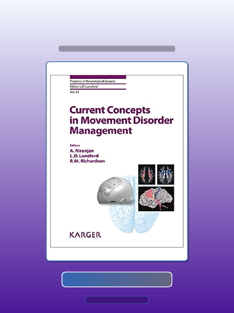 Test Bank for Current Concepts in Movement Disorder Management by a ...