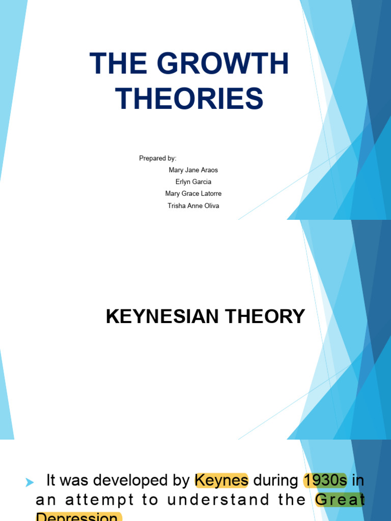 GROWTH THEORIES | PDF | Economic Growth | Economics