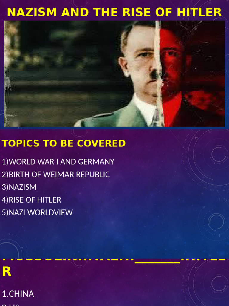 Rise of Nazism and Hitler's Germany | PDF | Hyperinflation In The ...