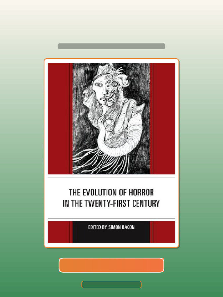 The Evolution of Horror in the Twenty First Century Lexington Books ...