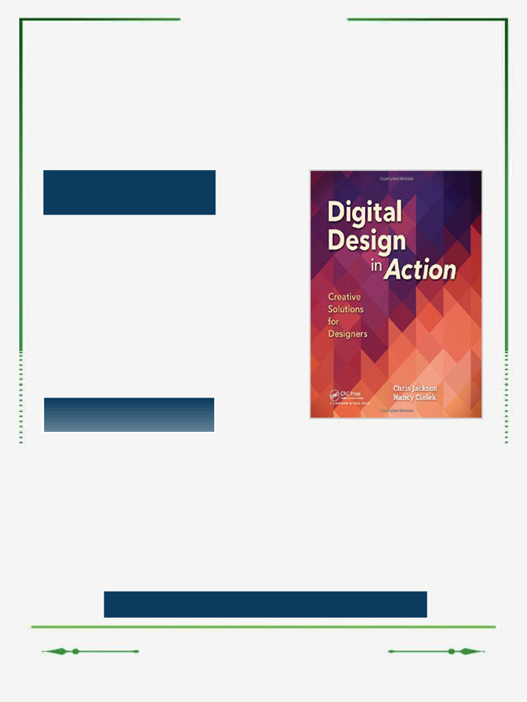 Digital design in action : creative solutions for designers 1st Edition Ciolek eBook complete ...