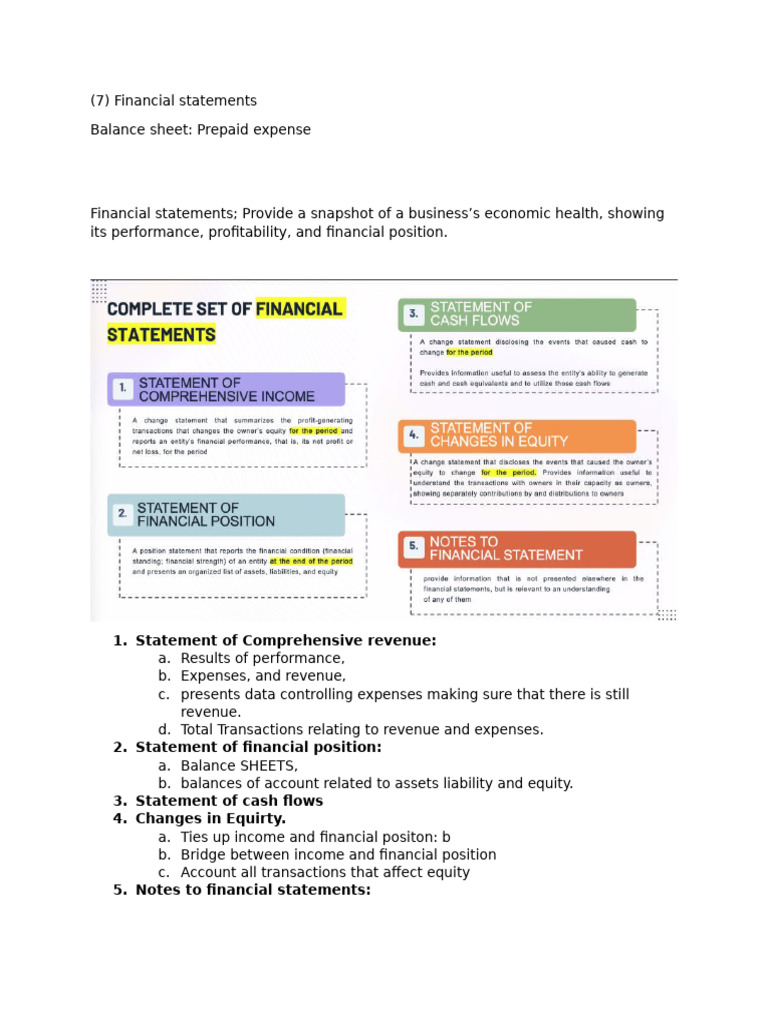 Understanding Financial Statements Overview | PDF