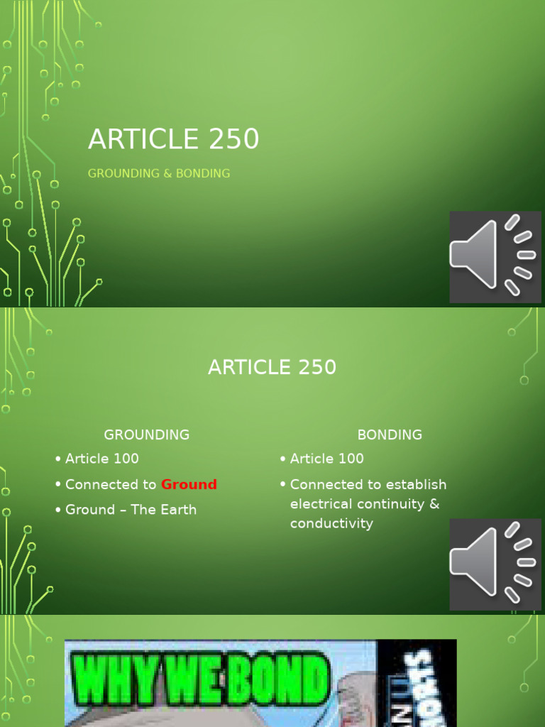 NEC 250 | PDF