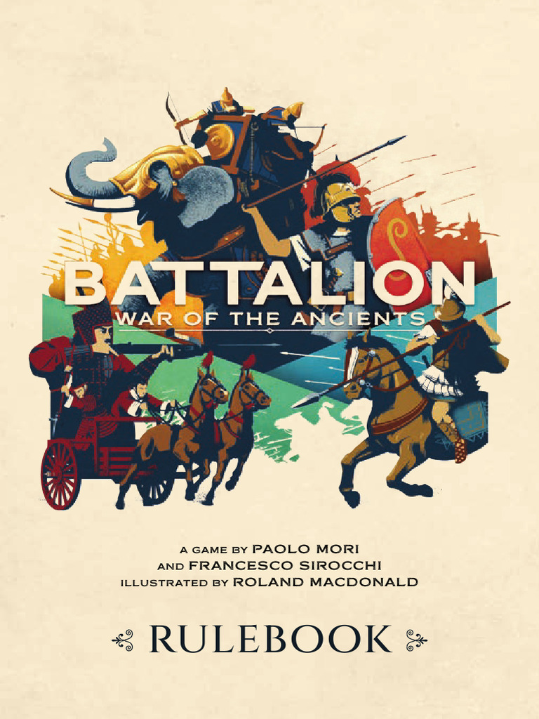 Battalion War of the Ancients Rulebook | PDF | Cavalry | Infantry