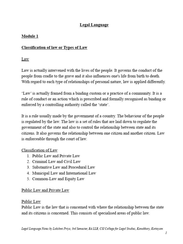 Legal Language | PDF | Precedent | Obiter Dictum